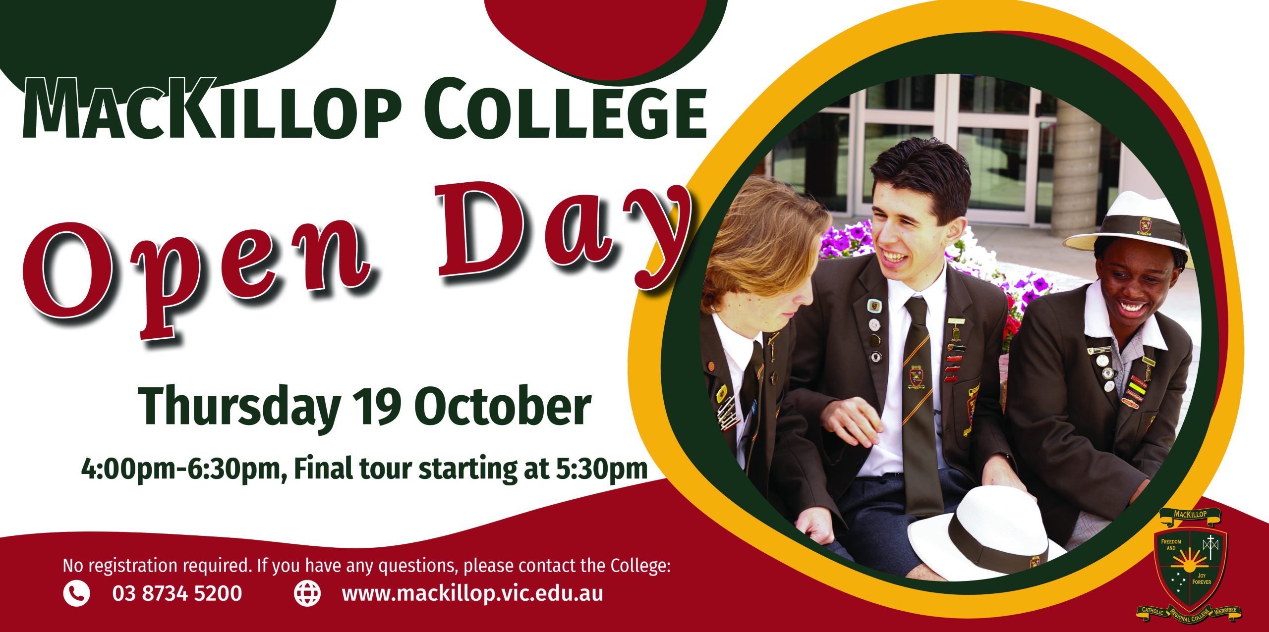 MacKillop College Open Day - Thursday 19 October 2023 - MacKillop ...